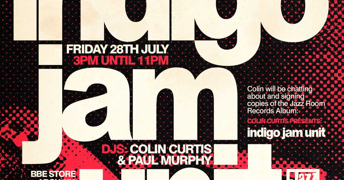 Jazz Room Records present indigo jam unit album launch at The BBE Store ...