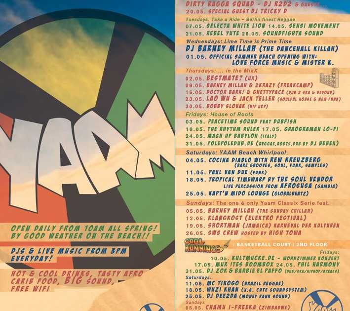Yaam Herrentag Spezial en YAAM Berlin, Berlín