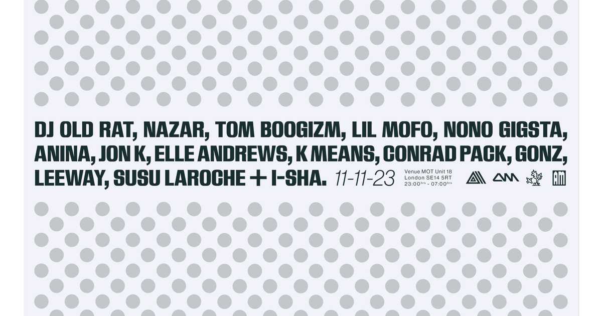 AM Nazar, Tom Boogizm, Lil Mofo, Nono Gigsta, Jon K, Elle Andrews ...