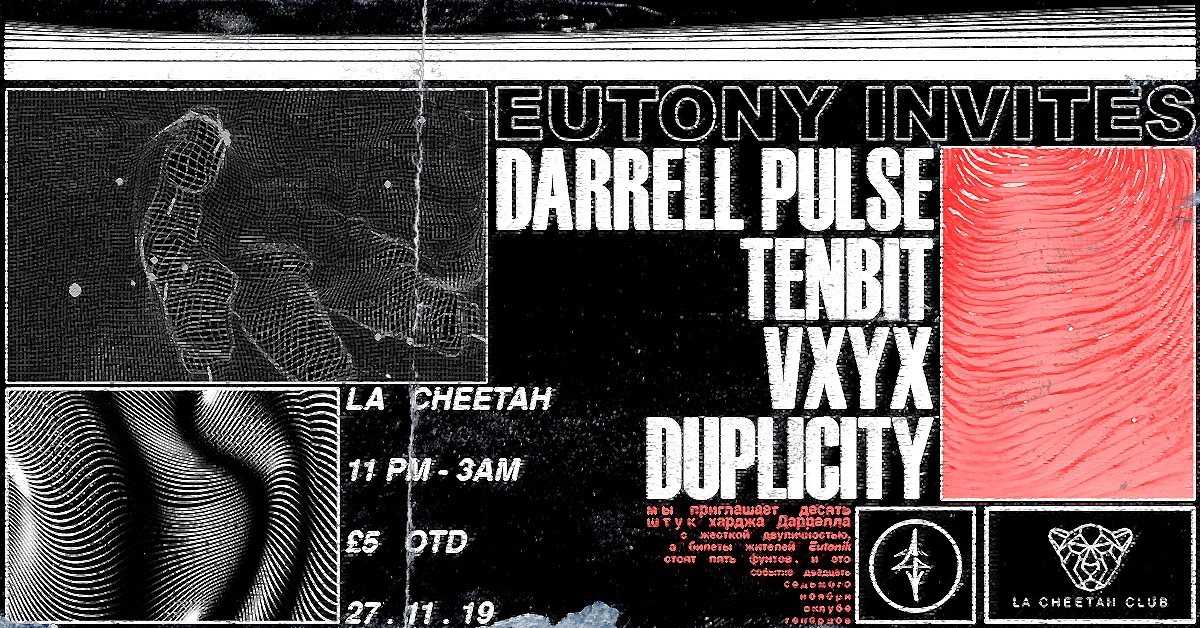 EUTONY Finalé at La Cheetah Club, Glasgow