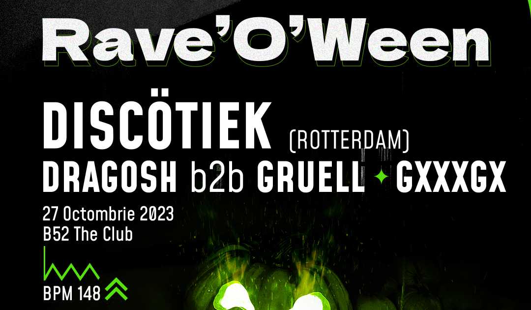 inTension: Rave'O'Ween at B52 The Club, Bucharest