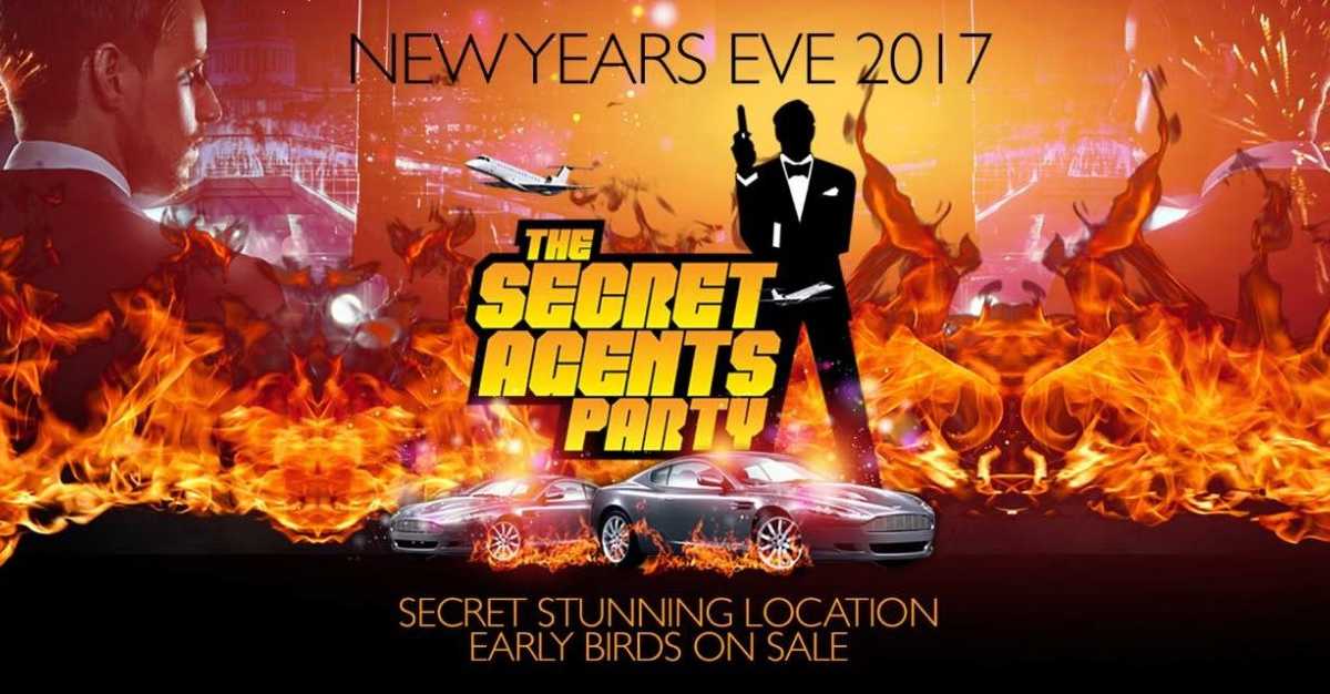 The Secret Agents Party - The Ultimate New Year's Eve at TBA - London, London