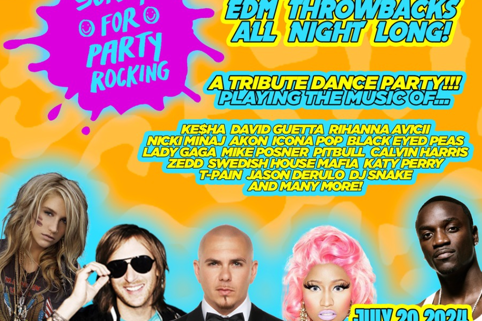 SORRY FOR PARTY ROCKING (2010 - 2015 Pop & EDM All Night Long) at ...