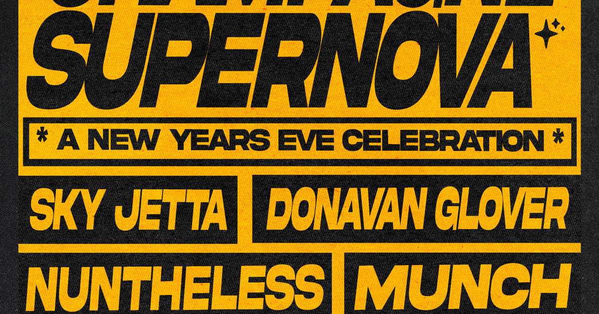 CHAMPAGNE SUPERNOVA: A NEW YEARS EVE CELEBRATION at Big Pink, Detroit