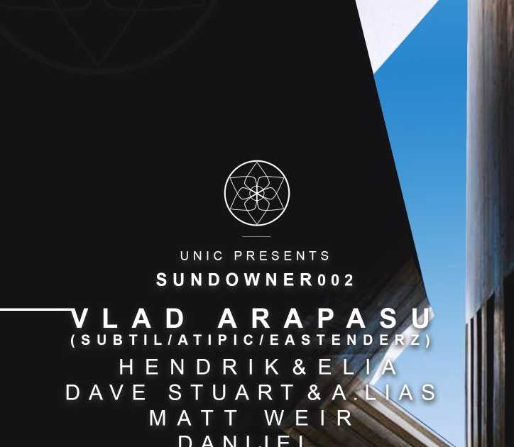 Unic present - Sundowner 002 Feat. Vlad Arapasu (RO) at TBA - Sydney ...