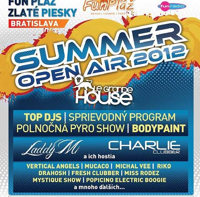 Le Grande House Summer Open Air 2012 at Zlate Piesky, Eslováquia