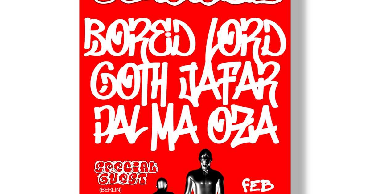 Tunnel Returns with Bored Lord, Goth Jafar, and Special Guest (Berlin ...