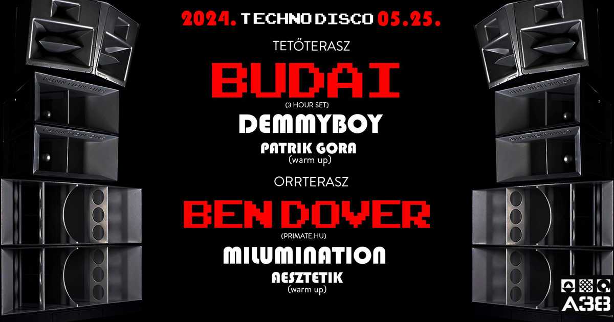 Techno Disco (DayTime) at A38, Budapest