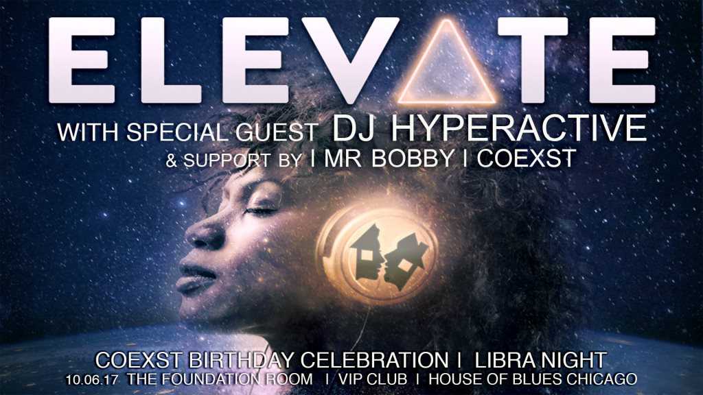 Elevate - DJ Hyperactive & Mr Bobby em Foundation Room - House Of Blues ...