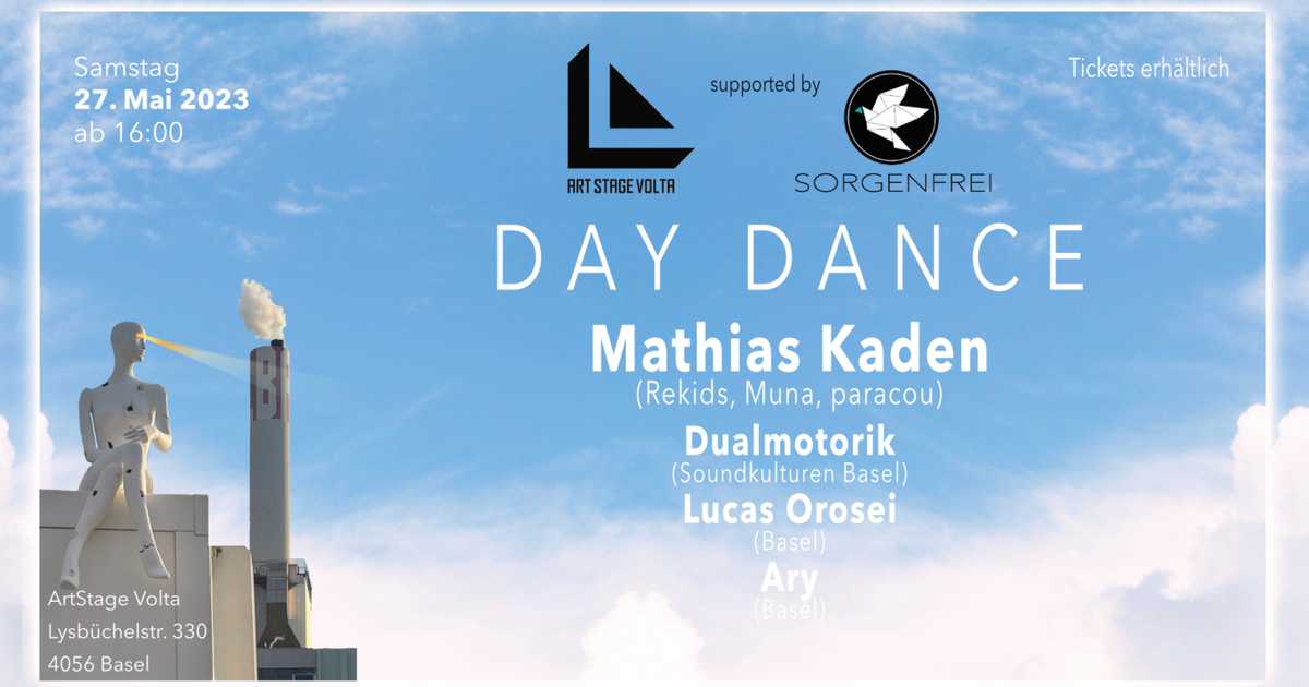 Daydance with Mathias Kaden at Artstage Volta, Basel