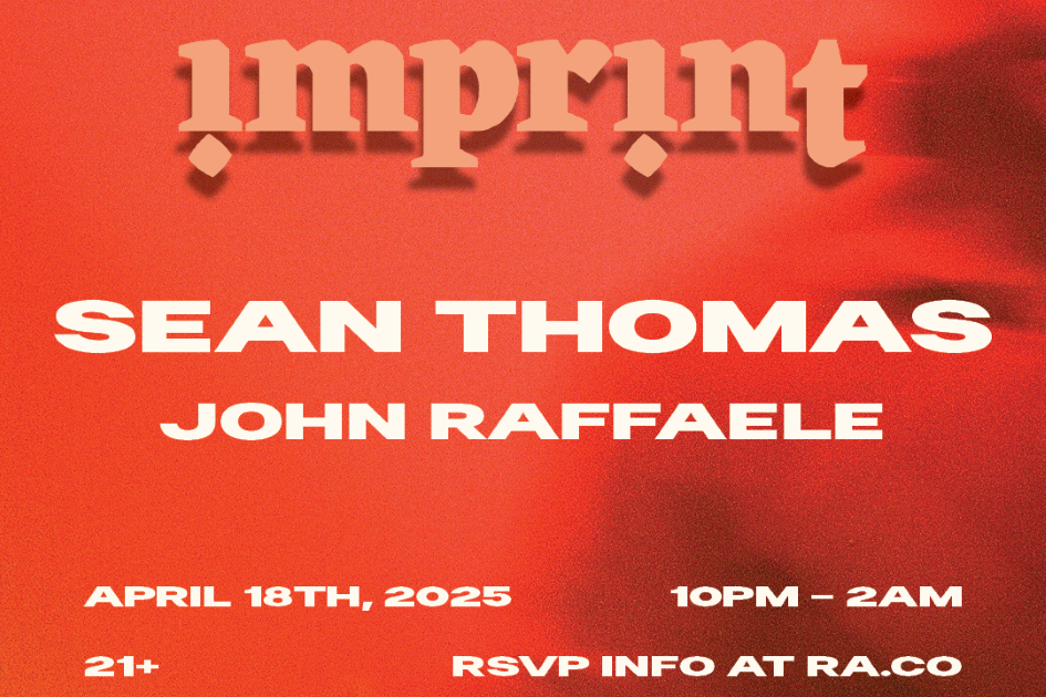 Imprint with Sean Thomas & John Raffaele at Say No More, Philadelphia