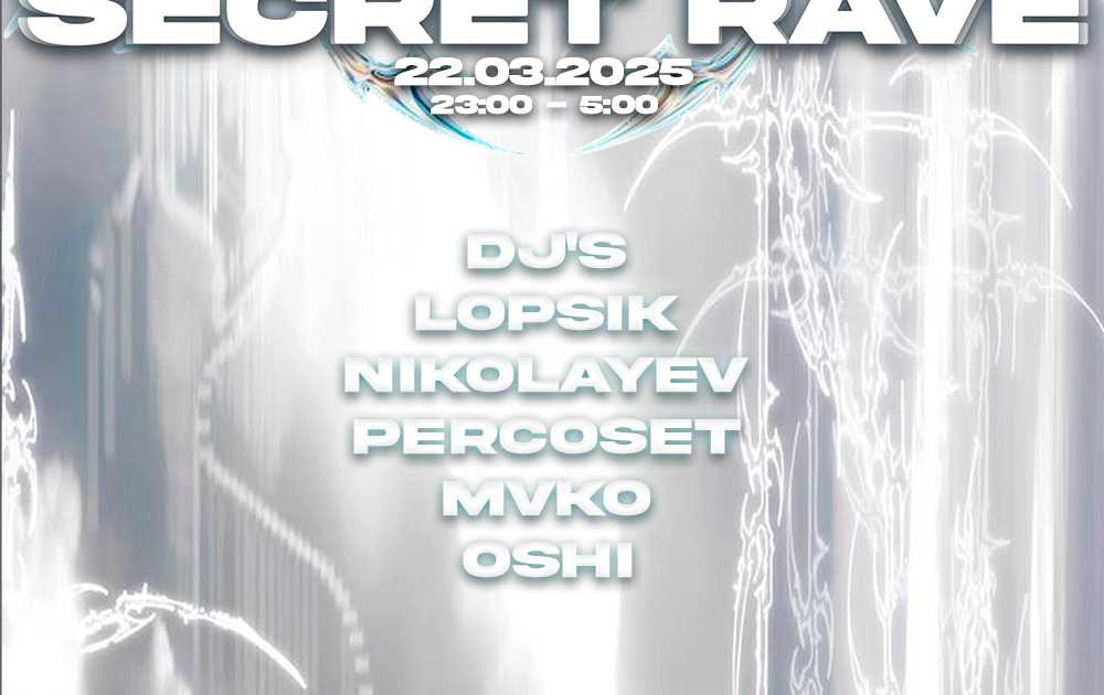 SECRET RAVE Liepaja at Liepaja, Latvia
