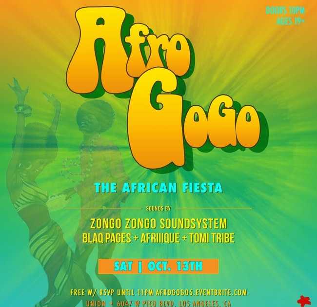 Afro Gogo / Con$tance Bubble em Catch One, Los Angeles