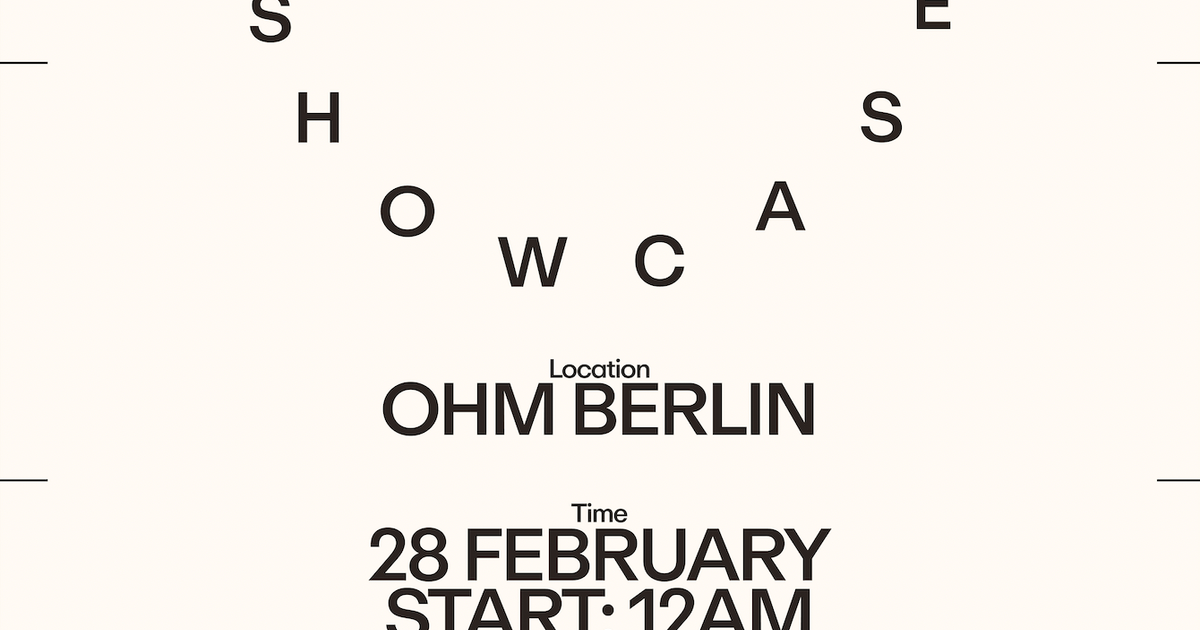 99CHANTS CLUB NIGHT at OHM, Berlin