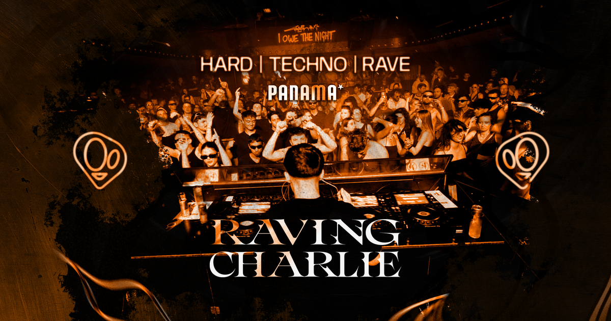 RAVING CHARLIE: Hard Techno / Rave bij Panama, Amsterdam