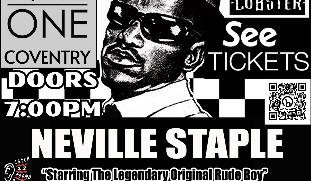 Neville Staple - From The Specials - Sat 02/12, Square One Coventry at ...