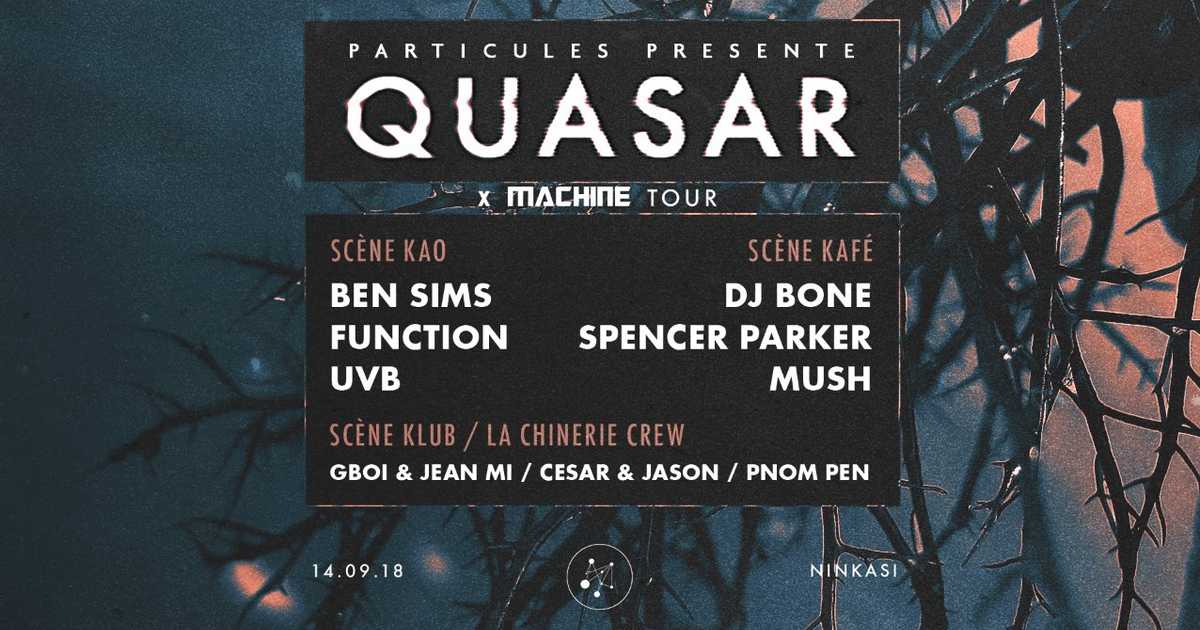 Quasar - Machine Tour em Ninkasi Kao, Lyon