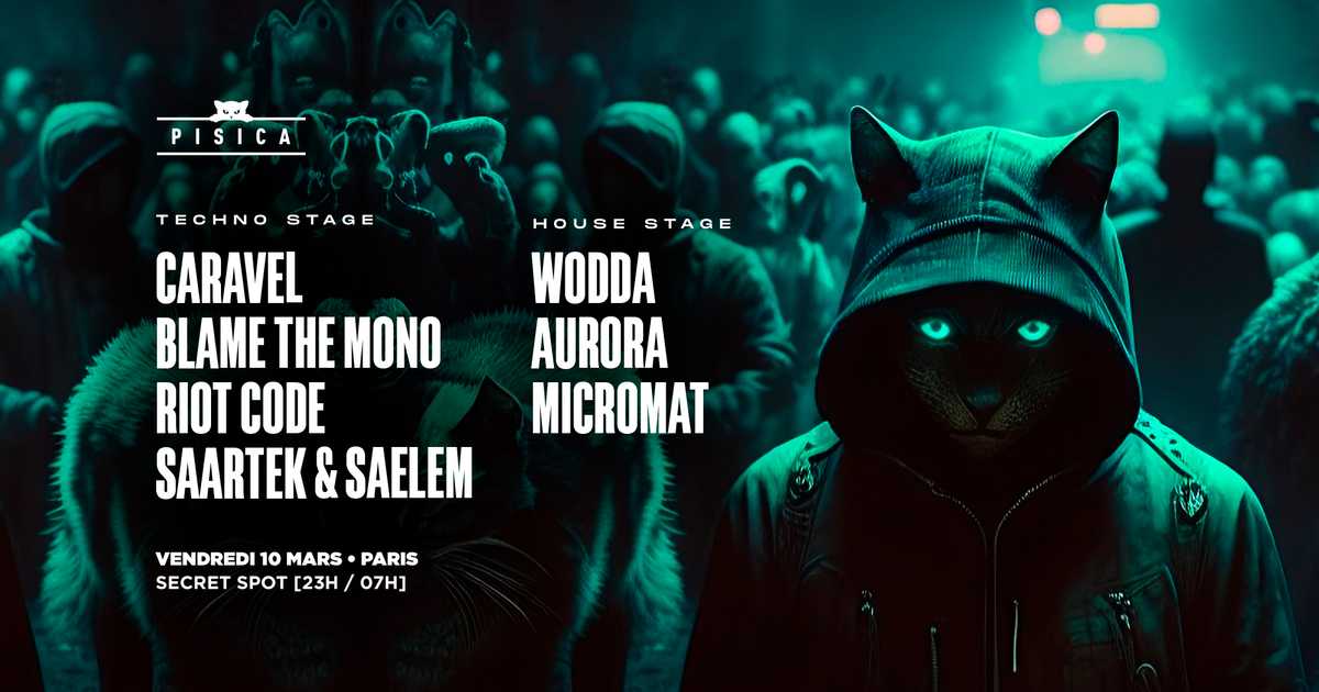 Pisica: God Save the Cat at TBA - Secret Place, Paris