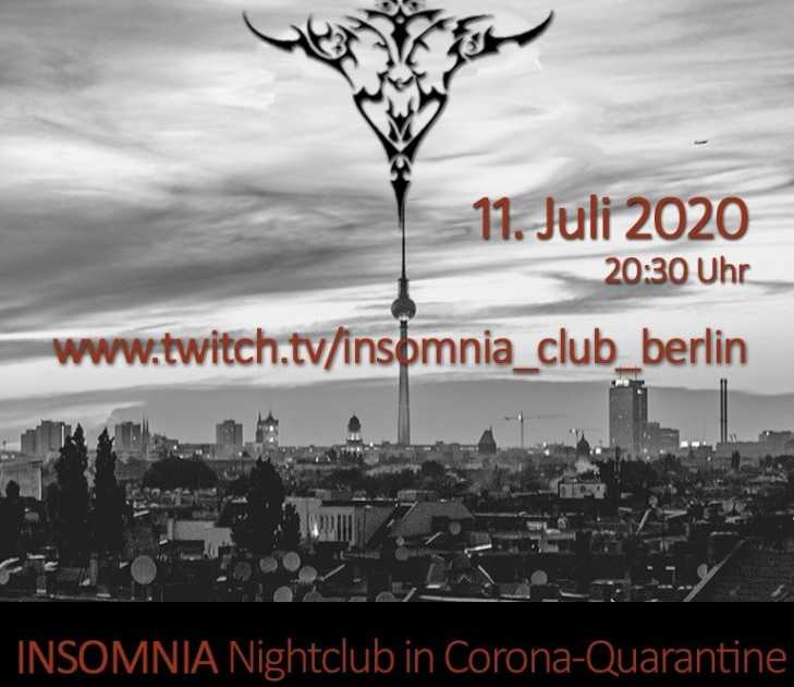 Insomnia - Live Stream & Zuschauerplätze bij Insomnia, Berlijn
