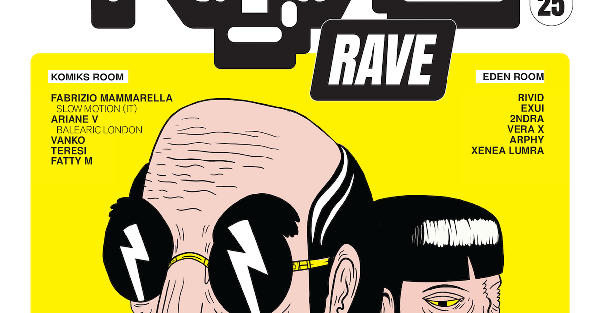 Komiks NYE Rave ☆ 4 ROOMS / 4 CREWS ☆ Ex-Monastery at Gabriel Loci, Prague