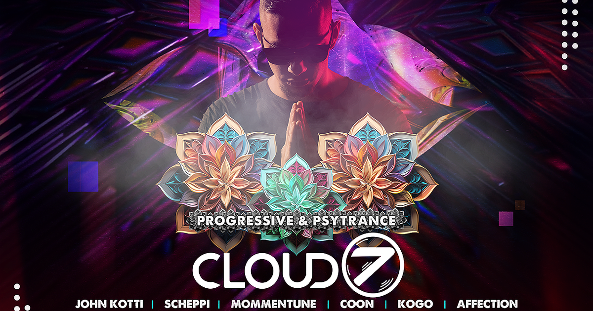Proggynation with Cloud7 OpenAir & Indoor en Recede Club Berlin, Berlin