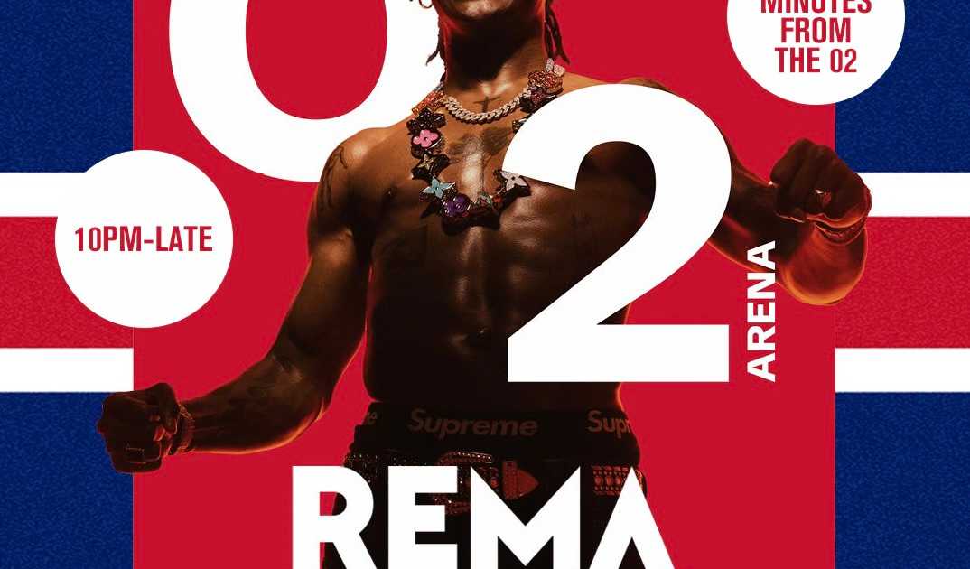 Rema Concert After Party at Hatch Club, London