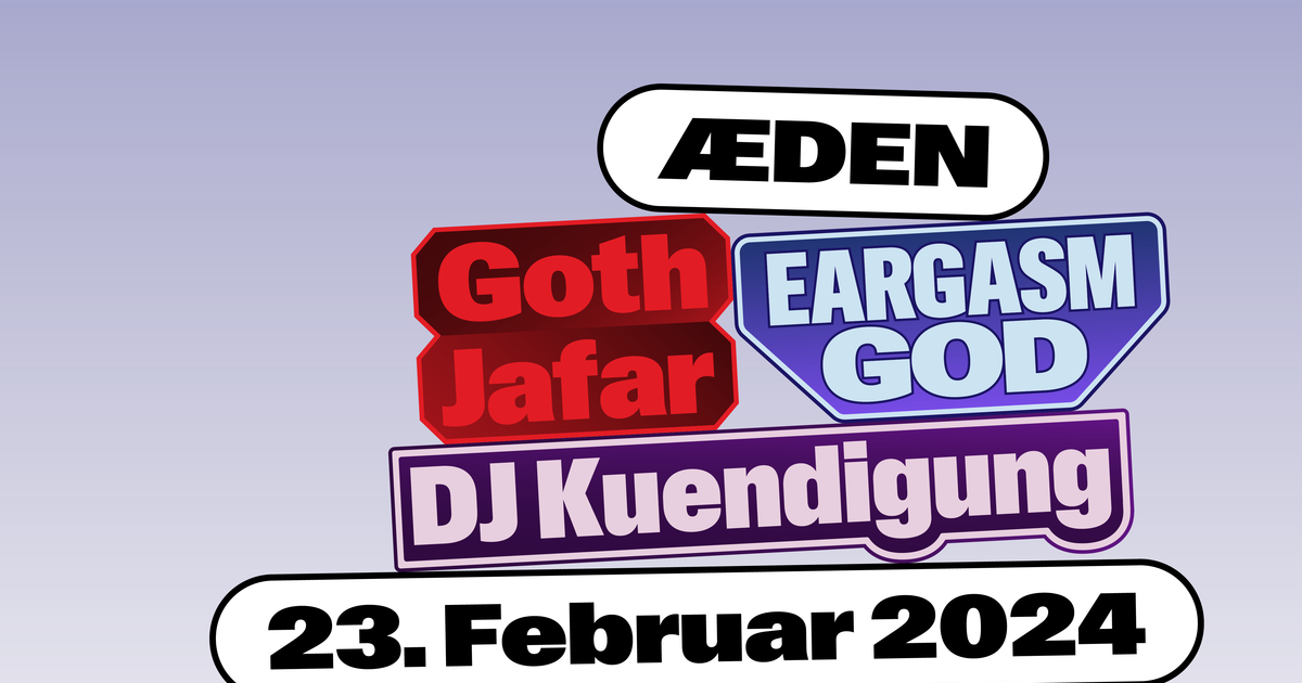 »BAU MICH AUF« Klub with EARGASM GOD, Goth Jafar, DJ Traytex, Multifun ...