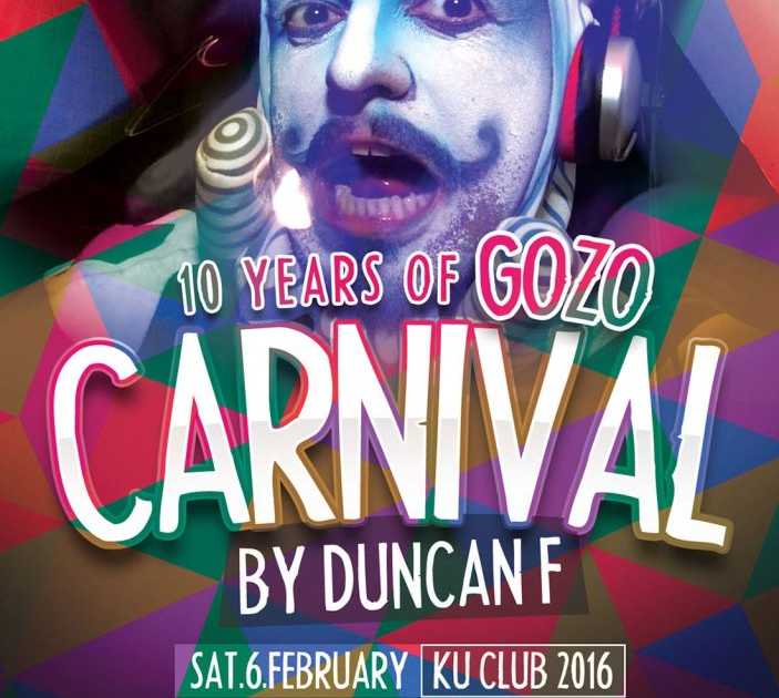 10 Years of Gozo Carnival by Duncan F a Ku Club, Malta