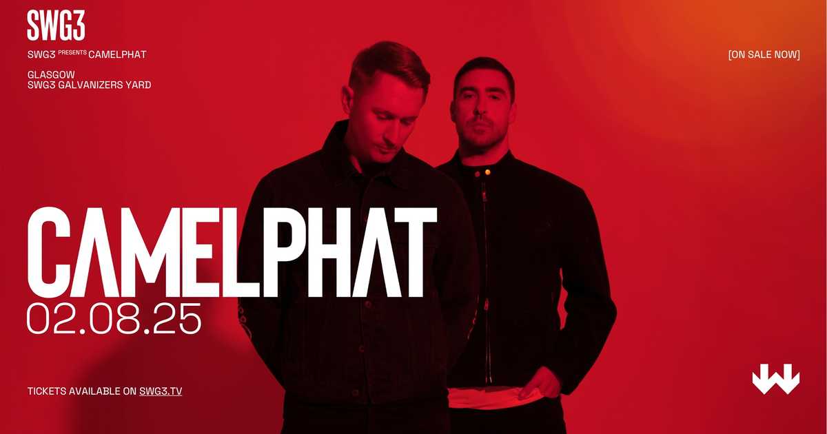 SWG3 presents CamelPhat at SWG3, Glasgow