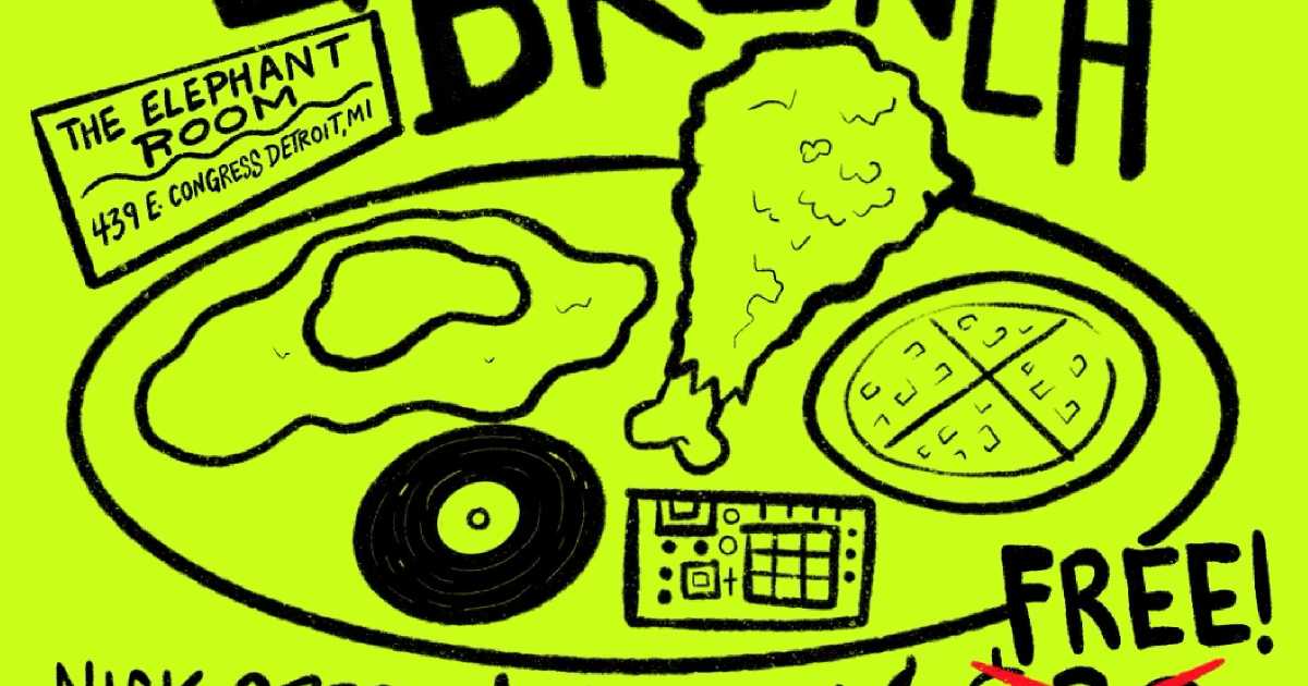 GhettoTech Brunch en The Elephant Room, Detroit