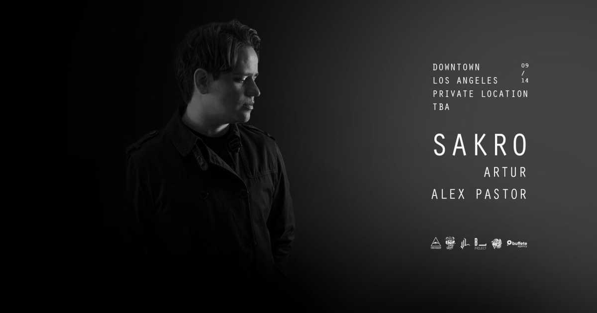 Borderless Project + Sakro, Artur & Alex Pastor en TBA - Downtown LA ...