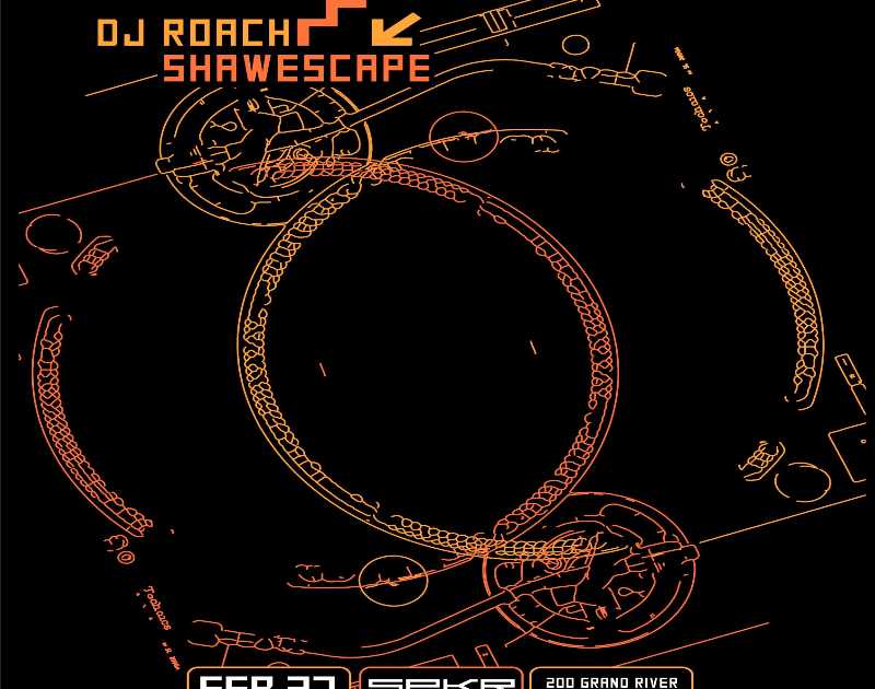 DJ Roach / SHAWESCAPE @ Spkrbox - TECHNO at Spkrbox, Detroit