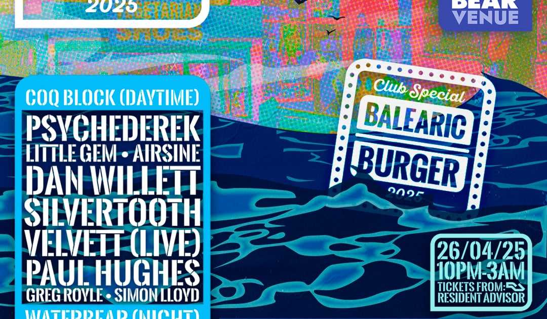 Balearic Burger Brighton at WaterBear Venue, Brighton