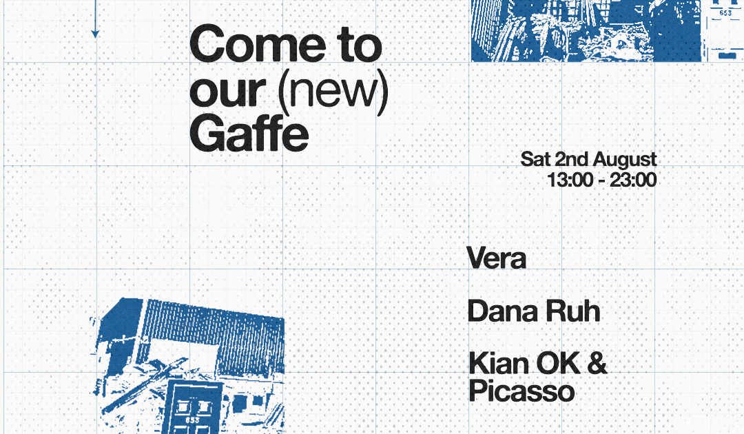 Come to our (new) Gaffe at Gaffe, London