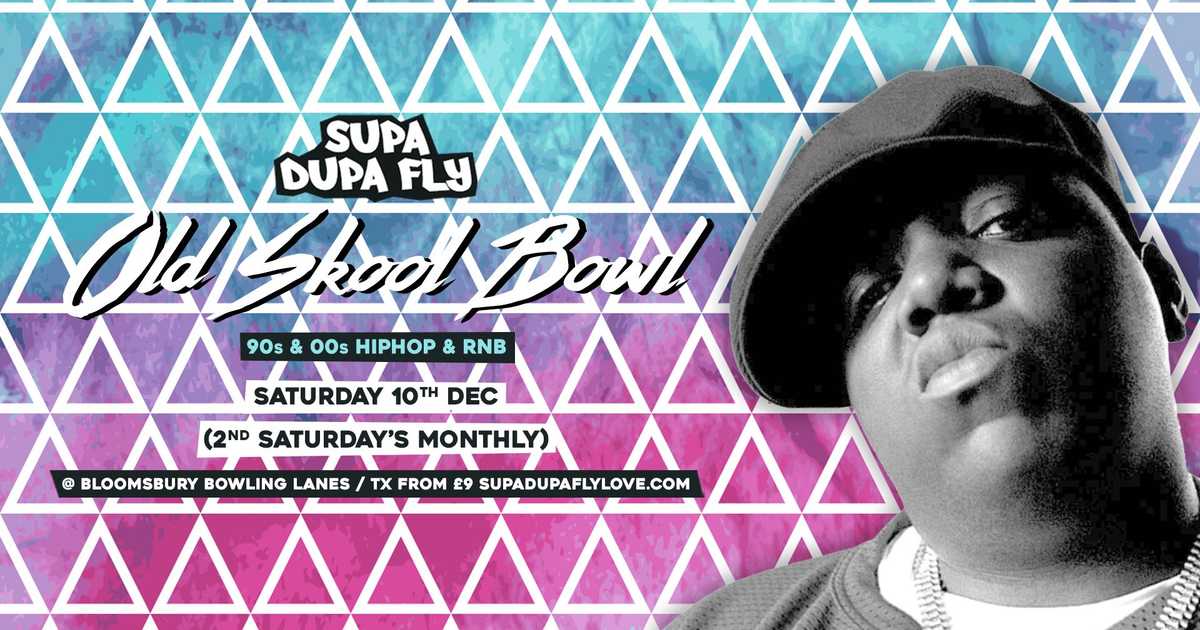 Supa Dupa Fly X Old Skool Bowl at Bloomsbury Bowling Lanes, London