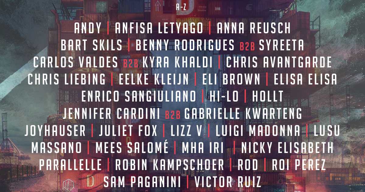 Dockyard Festival ADE 2024 at Havenpark, Amsterdam