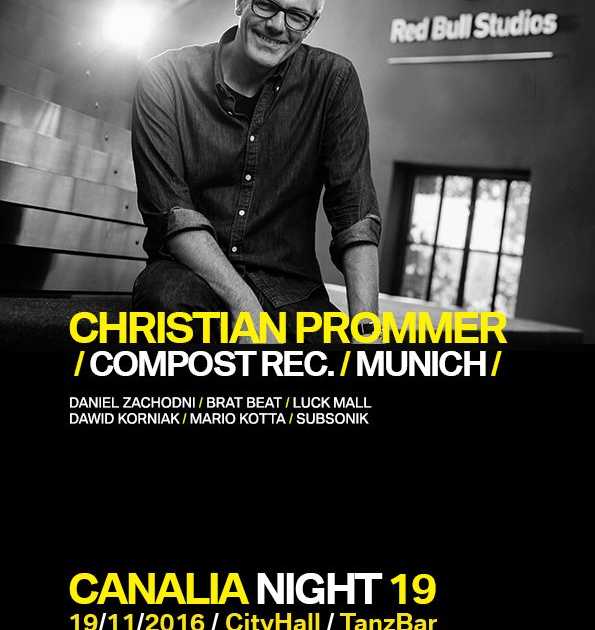 Canalia Night 19: Christian Prommer at City Hall, Polónia