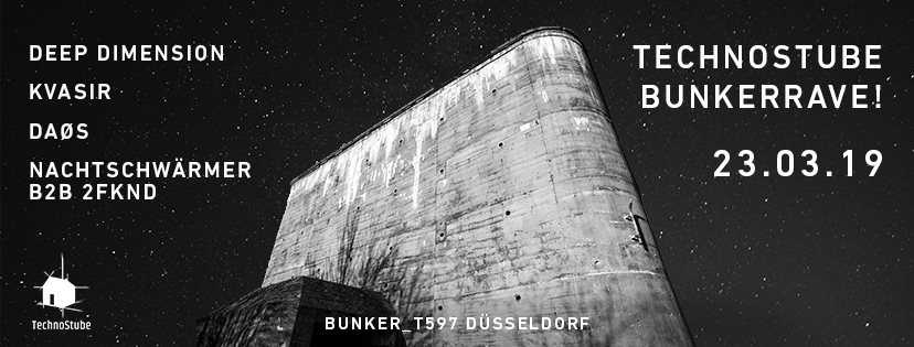 Technostube Bunker Rave en Bunker Paulsmühle, Düsseldorf