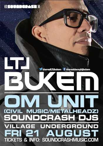 LTJ Bukem + Om Unit en Village Underground, London