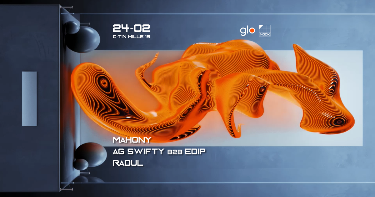 NOOK in w. Mahony, AG Swifty b2b EdiP, Radul at Nook, Bucharest