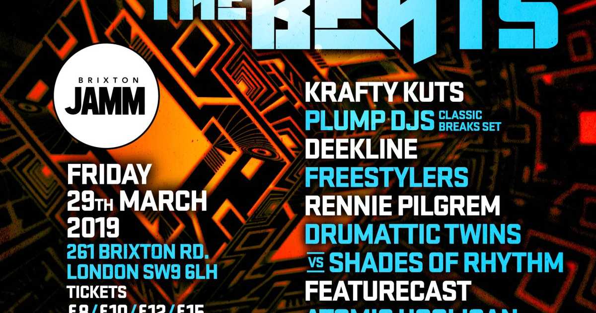 Back To The Beats: Krafty Kuts, Plump DJs, Deekline, Freestylers bei ...
