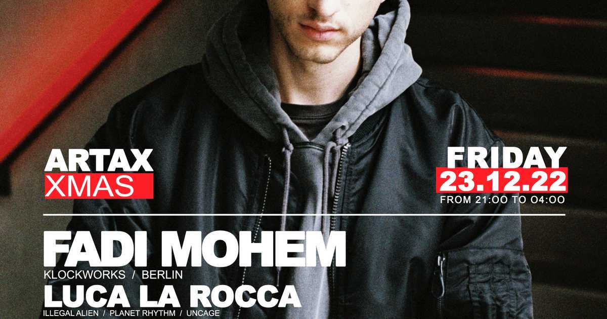 ARTAX XMAS with Fadi Mohem at Community Park APS, Florence