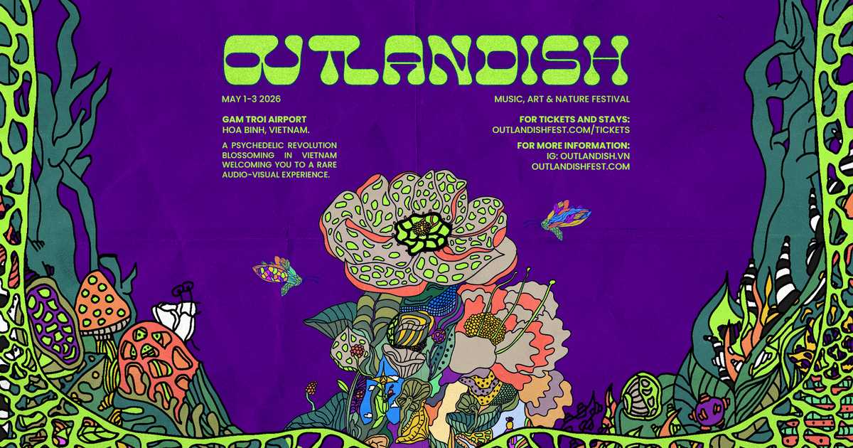 Outlandish 2026 • Music & Arts Retreat • Gam Troi Airport at Gam Troi ...