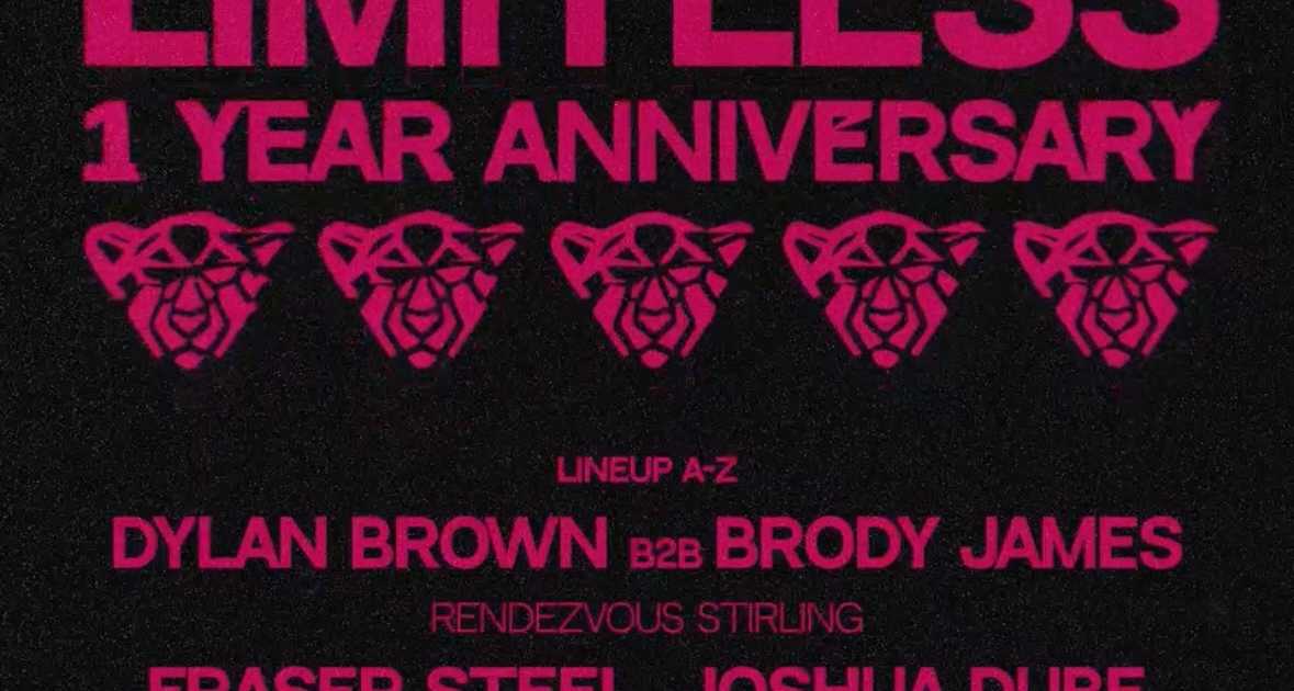 Limitless 007 1 Year Anniversary at La Cheetah Club, Glasgow