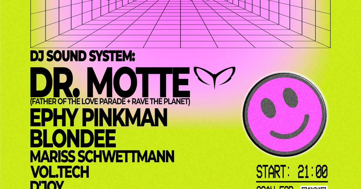 C4 pres. KLUBHAUS RAVE Vol. 2 w/ Dr. Motte, Ephy Pinkman a.m en TBA ...