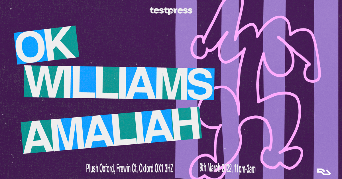 Testpress: OK Williams & Amaliah em Plush Oxford, South + East