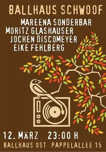 Auf Zum Ballhouse Schwoof - Erstausgabe bei Ballhaus Ost, Berlin