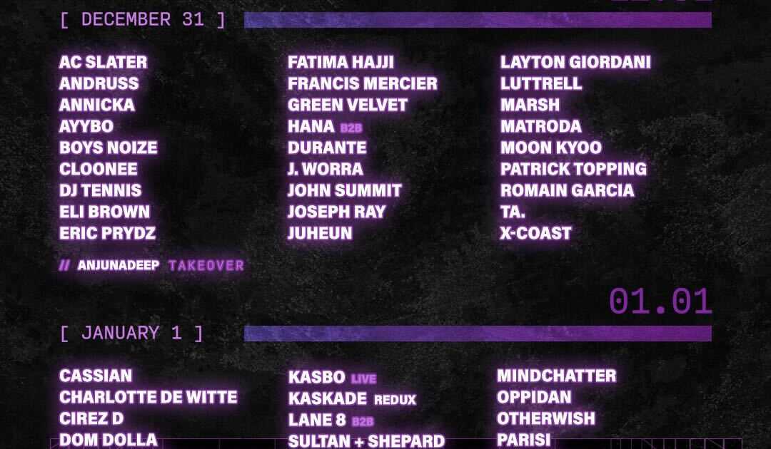 FNGRS CRSSD presents Proper NYE 24/25 at Petco Park, San Diego