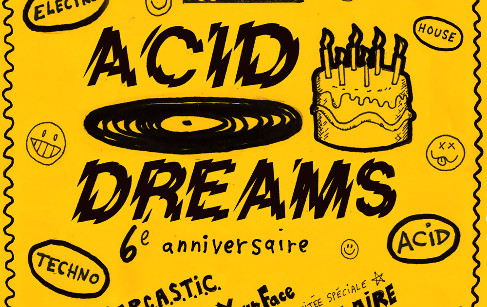 Acid Dreams 6th anniversary (100% vinyl) at Bar Le Ritz PDB, Montreal