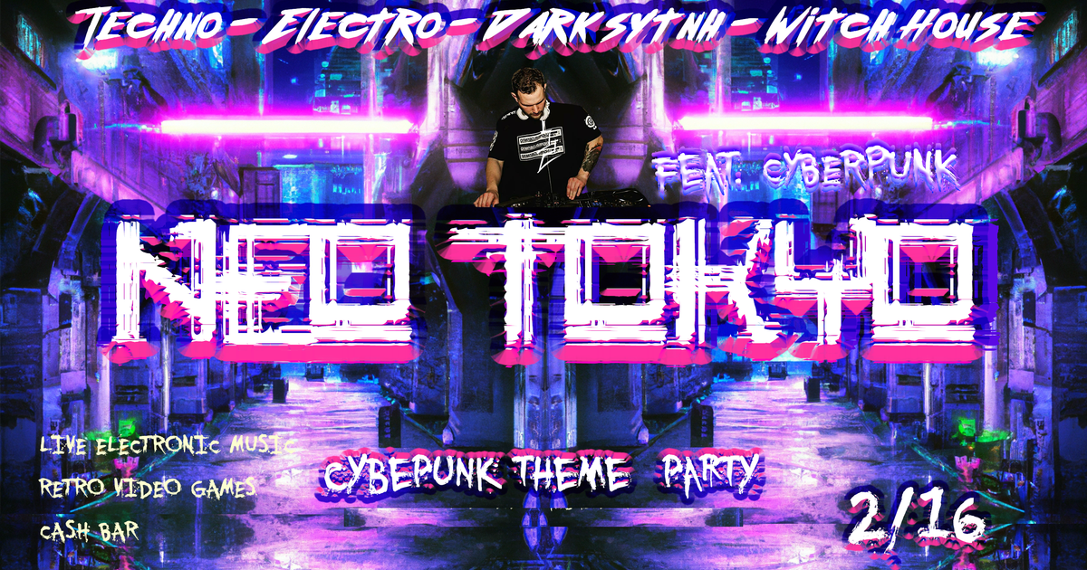 Neo-Tokyo: Cyberpunk Theme Party (Rave) at Union Tavern, Boston · Tickets